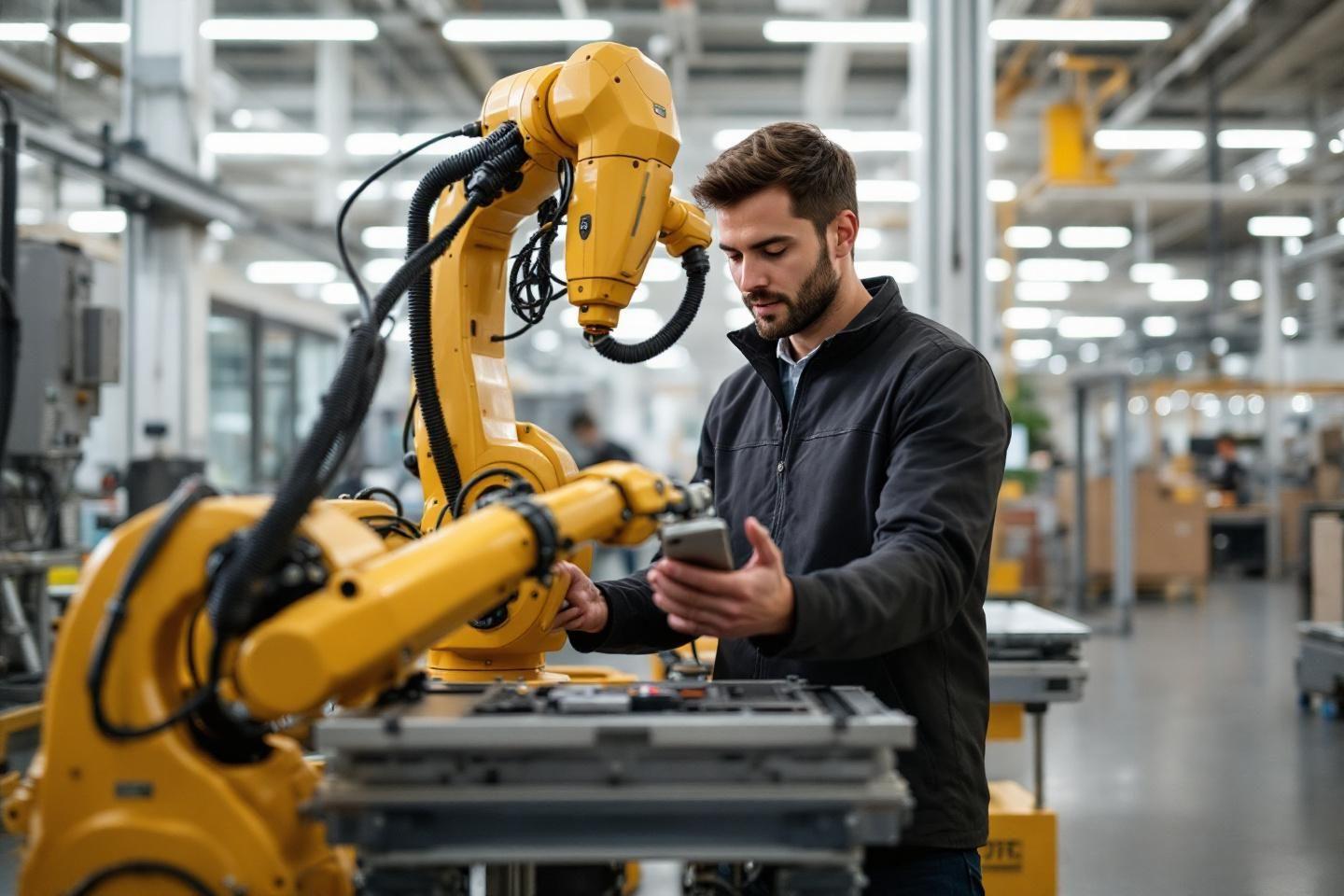 Qu'est-ce qu'un cobot ? : Définition du robot collaboratif